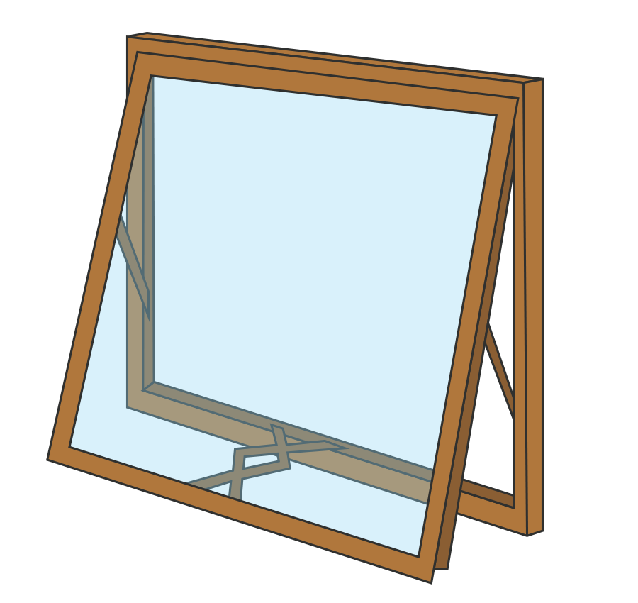Awning Window in Columbus, OH by Rosati Windows